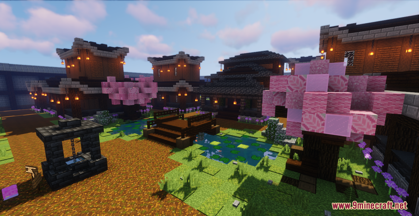 Medieval Japanese Town Map (1.20.4, 1.19.4) - Lovely Japanese ...