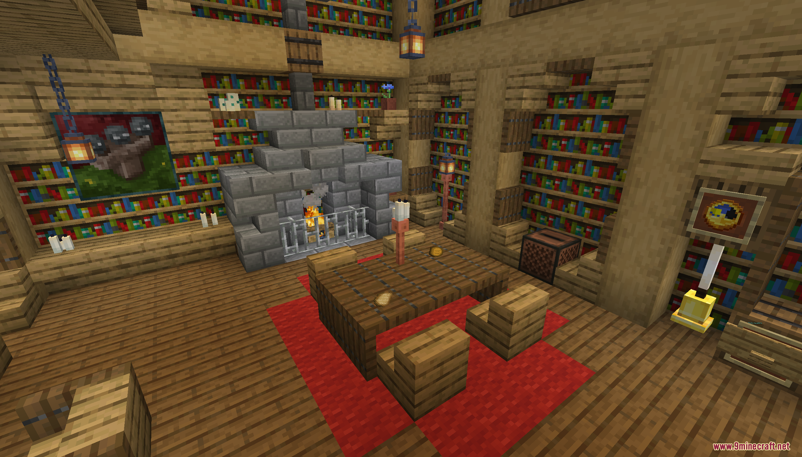 Escape Room Library Map (26.1.2, 1.20.1) – Unlock The Secrets